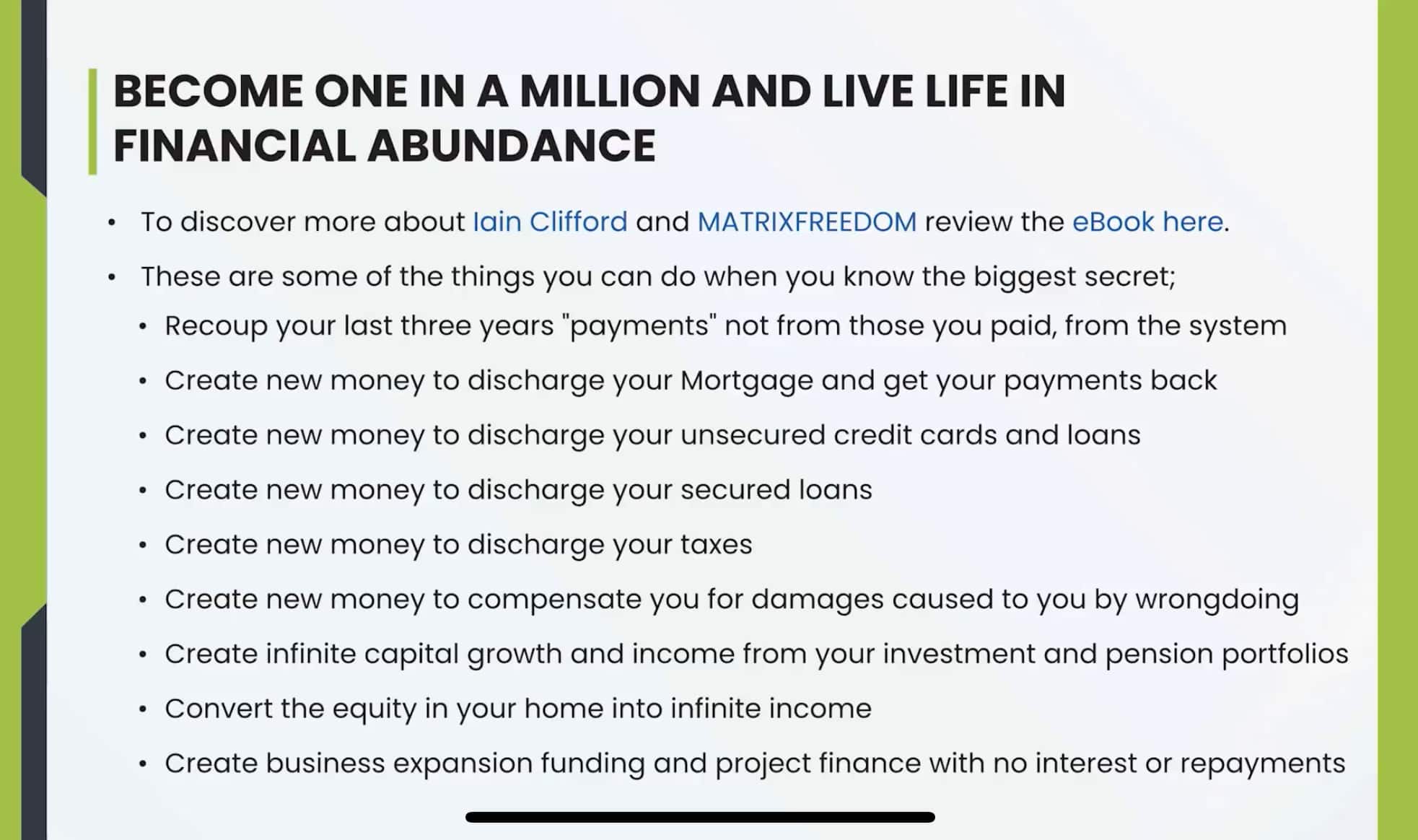 Matrix Freedom - the scam conspiracy theory that makes £500k a month ...